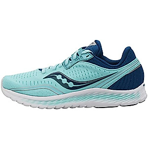 Saucony Women's S10552-25 Kinvara 11 Running Shoe, Aqua/Blue - 10 W US