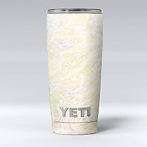 Design Skinz Slate Marble Surface V20 - Skin Decal Vinyl Wrap Kit Compatible with The Yeti Rambler Cooler Tumbler Cups