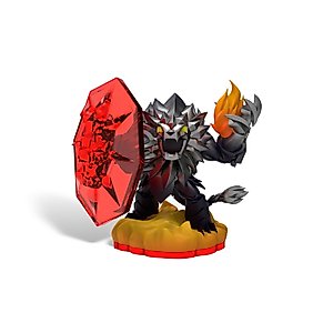 Skylanders Trap Team: Trap Master Dark Wildfire Individual Character - New In Bulk Packaging