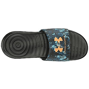 Under Armour Women's Ansa Graphic Fixed Strap, (406) Blizzard/Black/Bubble Peach, 9, US