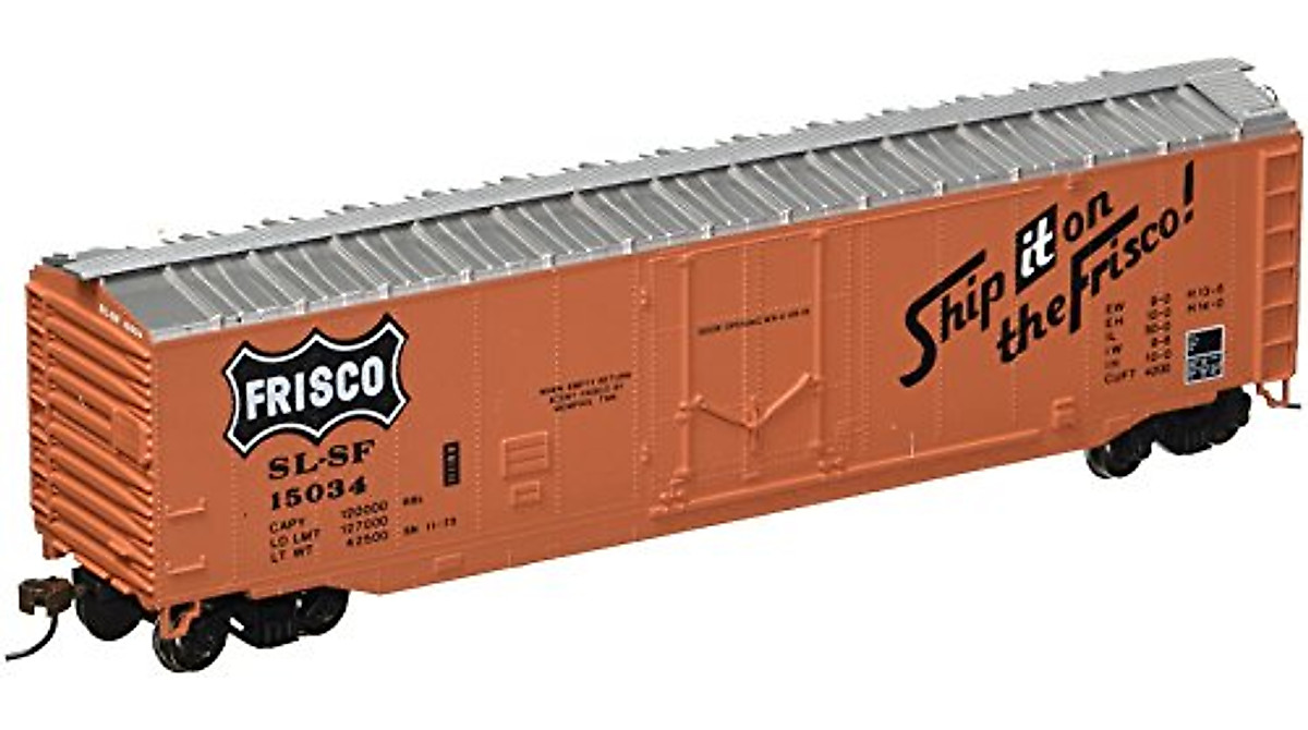 Bachmann HO Scale Frisco 50' Plug-Door Box Car | Authentic Model Train
