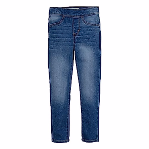 Levi's Girls' Big Skinny Fit Pull On Jeggings, Sweetwater, 14