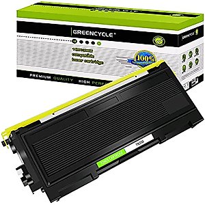 greencycle 1 Pack TN350 TN-350 Black Toner Cartridge Compatible for Brother MFC-7420 MFC-7820n DCP-7020 Printers