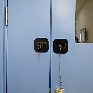 Refrigerator Door Locks, Fridge Lock with Keys, File Drawer and Child Safety Cabinet Lock with Strong Adhesive