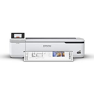 Epson SureColor T2170 24-Inch Desktop Wide-Format Wireless Inkjet Printer, White