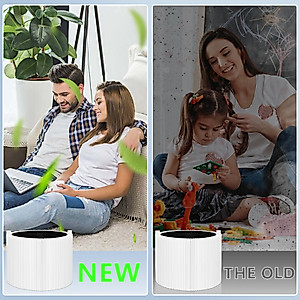 311i MAX Replacement filter Compatible with BLUEAIR Blue Pure 311i Max Air Purifier F3MAX, H13 True HEPA 2-in-1, 2Pack, by HODSEUKIN.