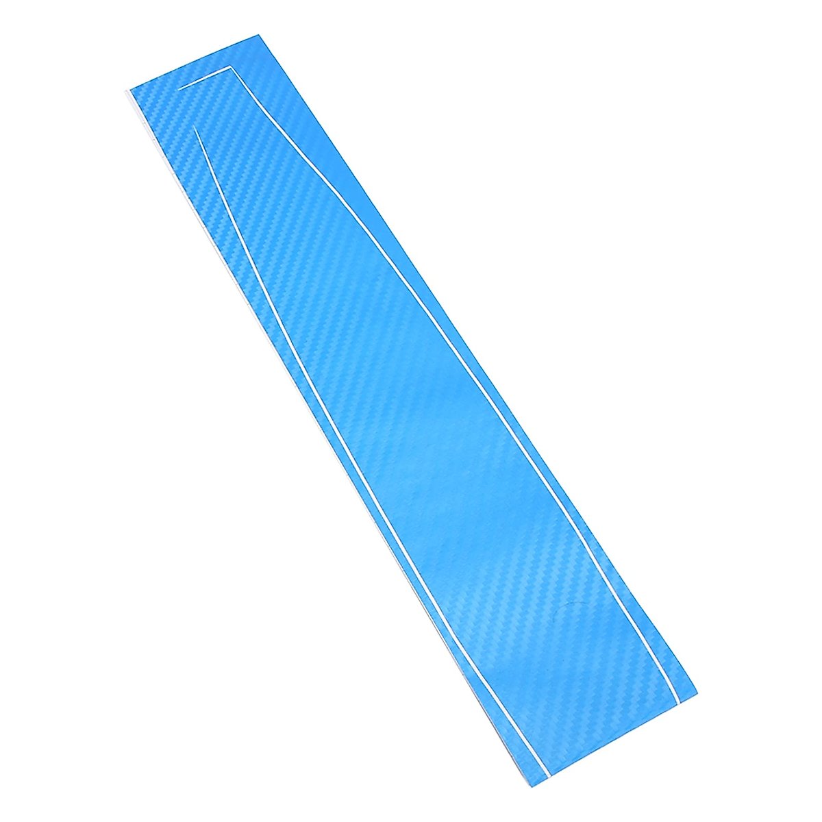 PS5 Console Middle Skin, Scratch Resistant Protective Game Console Middle Strip Sticker for PS5 Digital Edition Host (Blue)