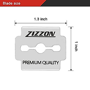 ZIZZON Callus Shaver Replacement Blades 100 Count