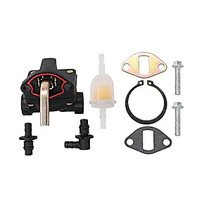 Fuel Pump for Kohler CV13S CV14S CV15S CV16S CH11S CH12.5S CH13S CH15 CV430 CV460 CV490 CV491 CV491 CV492 CV493 Engine 11 12.5 13 14 15 HP Motor and for L110 LT133 LT155 LX255 GT225 Lawn Mower