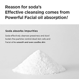 ma:nyo Vitamin C Soda Foam Cleanser | Deep Pore Cleansing Face Wash | Gentle and Non-Irritating | Korean Skincare for Men and Women, 5.0 fl oz (150ml)