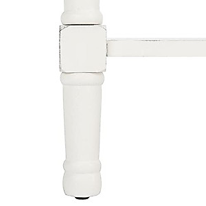 Safavieh Home Collection Allura Distressed White 2-Drawer Bottom Shelf Console Table