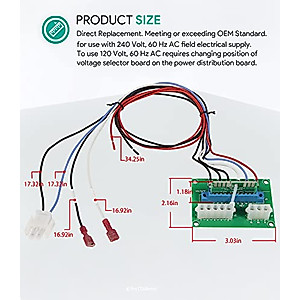 R0458100 Power Distribution Circuit Board PCB Replacement for Zodiac Jandy Heaters JXI 200, 260, 400, LXI 250, 300, 400