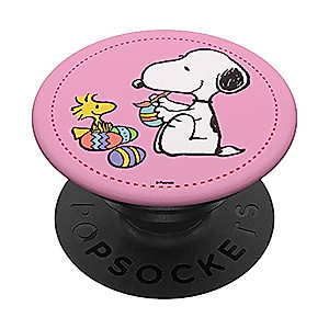 Peanuts Snoopy and Woodstock Easter Eggs PopSockets Swappable PopGrip