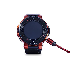 Charger Cable for Casio G-Shock G-Squad PRO GSW-H1000 and WSD-F21HR/WSD-F30/WSD-F20/WSD-F10/Protrek-WSD Series