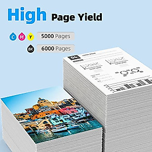 FLYINK LC3035XXL Ink Cartridge Replacement for Brother LC3035 LC3033 Work for MFC-J995DW MFC-J815DW MFC-J805DW Printer