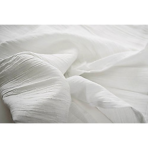 Cotton & Calm Exquisitely Absorbent Flour Sack Dish Towels (12 Pack, 28" x 28"), 100% Cotton White Dish Cloths Kitchen Towels - Crafted for Home, Restaurant, Bar, Hotel Use