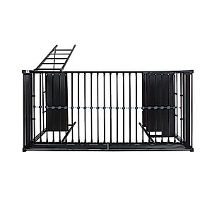 X Rocker I Fortress Gaming Bunk Bed I Built-in Desk and Shelving I Sturdy Metal Frame I Red Wooden Trim I Black