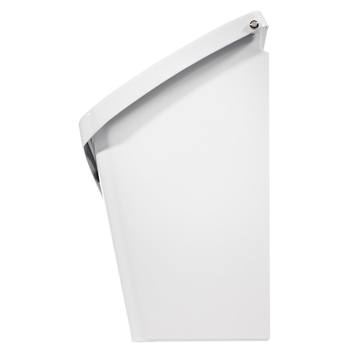 Architectural Mailboxes Wayland Galvanized Steel Wall Mount Mailbox, 2689W-10, White, Small Capacity