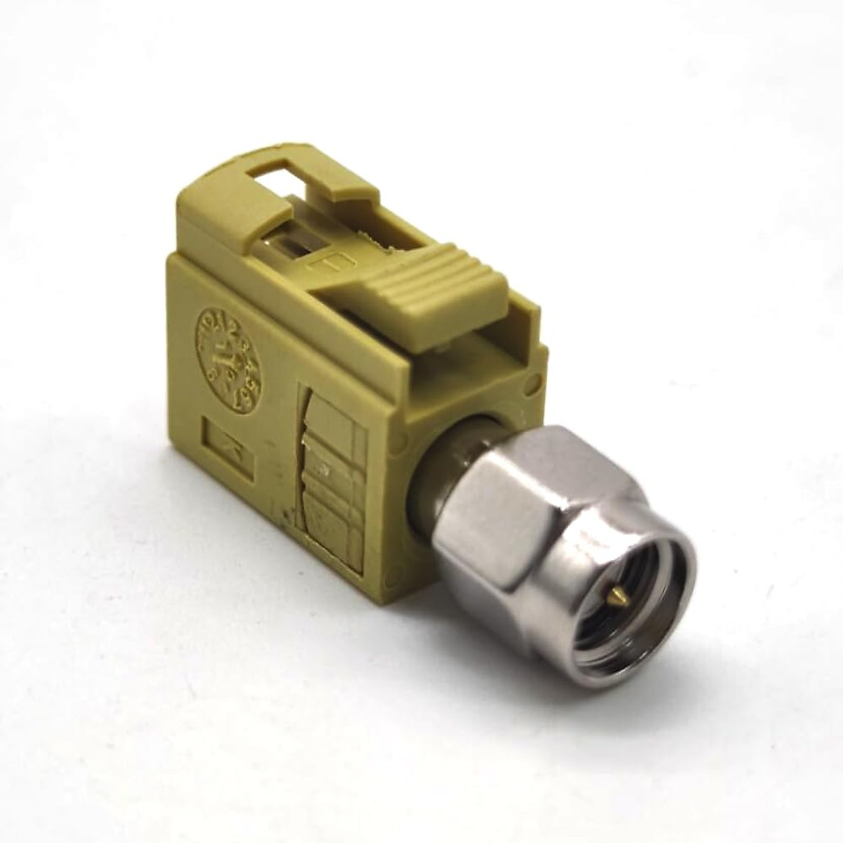 GXMRHWY A-Z Code Fakra Female to SMA Male Adapter Car RF Panel Mount Automotive Radio Connector (K Code)