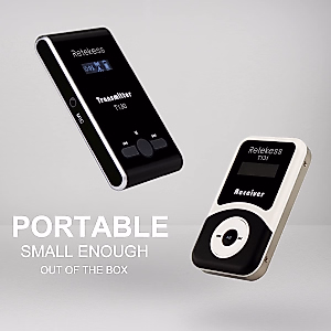 Retekess T130 Whisper Wireless Tour Guide System, Church Translation System, Clear Sound Quality, Translation Headset for Simultaneous Interpreting,Church (1 Transmitter 10 Receivers)