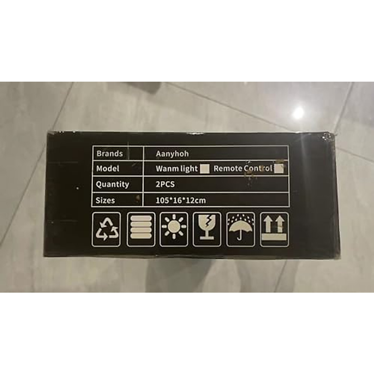 Battery Operated Wall Sconces with Remote Control, USB Rechargeable Wall Sconce Set of Two, Dimmable LED Wall Lights Indoor, 360° Rotate Cordless Wall Lamp for Living Room Bedroom Hallway, Black, 40In