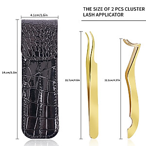 VOOZT Cluster Lashes 384 PCS+Lash Tweezers