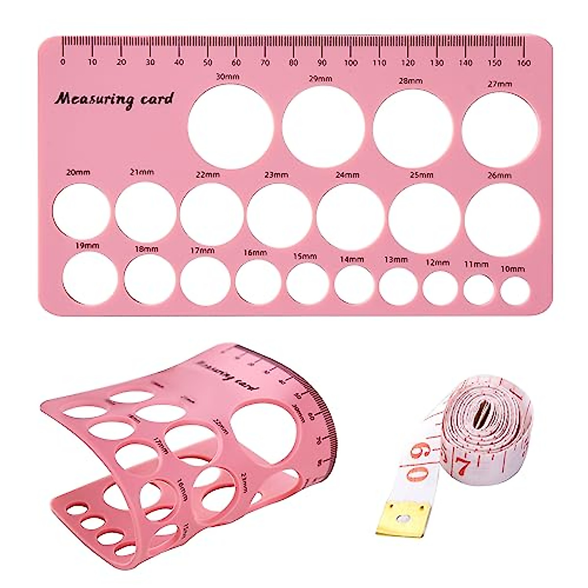 Nipple Ruler Nipple Measurement Tool for Flanges Flange Size Measure for Nipples Nipple Rulers for Flange Sizing Measurement Tool Nipple Sizer for Flanges Breast Pumping Silicone Nipple Ruler Tools
