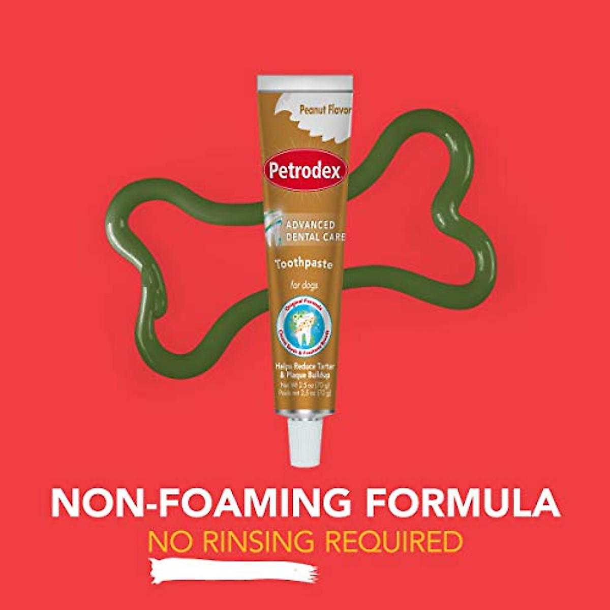 Petrodex Dental Care Kit for Dogs, Toothpaste and Toothbrushes, Peanut Flavor, 3-Piece Kit