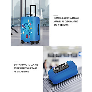 URBEST Luggage Cover Protector Suitcase Anti Scratch Dirt Covers, Fits 18"-22" Luggage City Travel