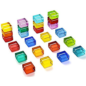 24 Color Refrigerator Magnets Colorful Fridge Magnets Locker Glass Magnets Cute Decorative Magnets Office Kitchen Magnets