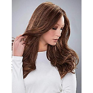 Bundle - 3 item: Blake Large Exclusive Remy Human Hair Wig by Jon Renau, Christy's Wigs Q & A Booklet & Wide Tooth Comb - Color: 613/102S8