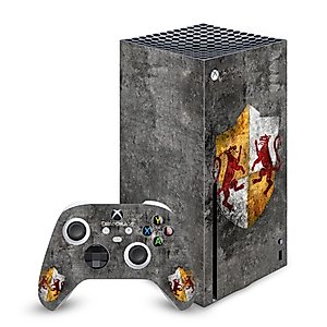 Head Case Designs Officially Licensed EA Bioware Dragon Age Ferelden Distressed Heraldry Vinyl Sticker Gaming Skin Decal Cover Compatible With Xbox Series X Console and Controller Bundle