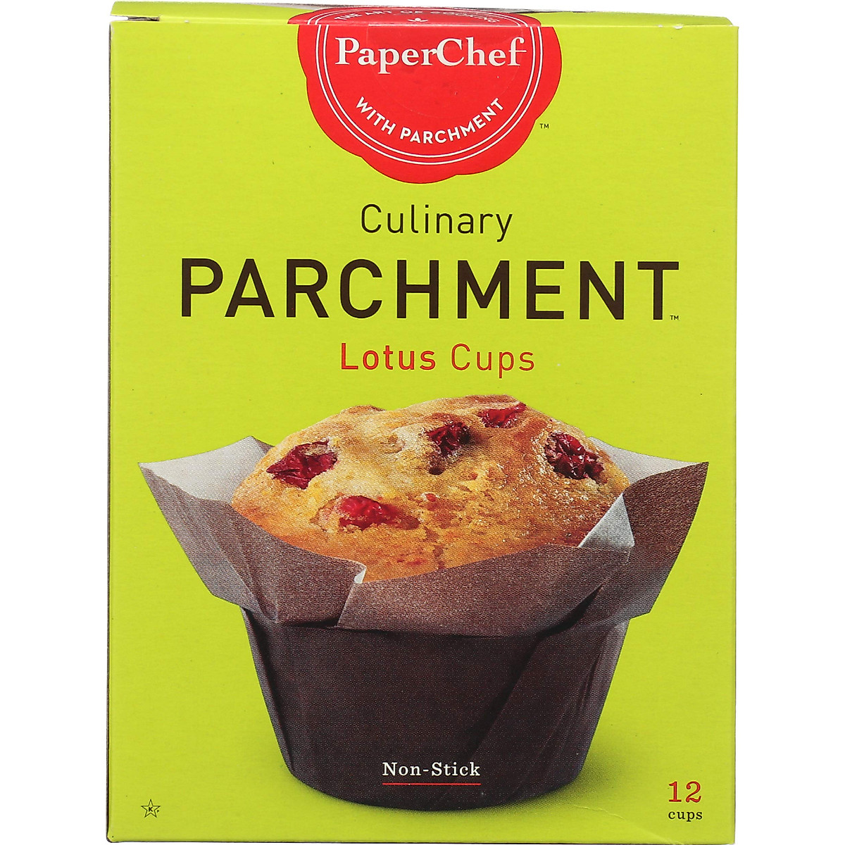 Paper Chef Parchment Cup Lotus 12 Count (Pack of 6)
