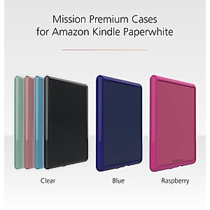 Made For Amazon Clear Case with Screen Protector for Kindle Paperwhite (4th Generation, 2018 Release)