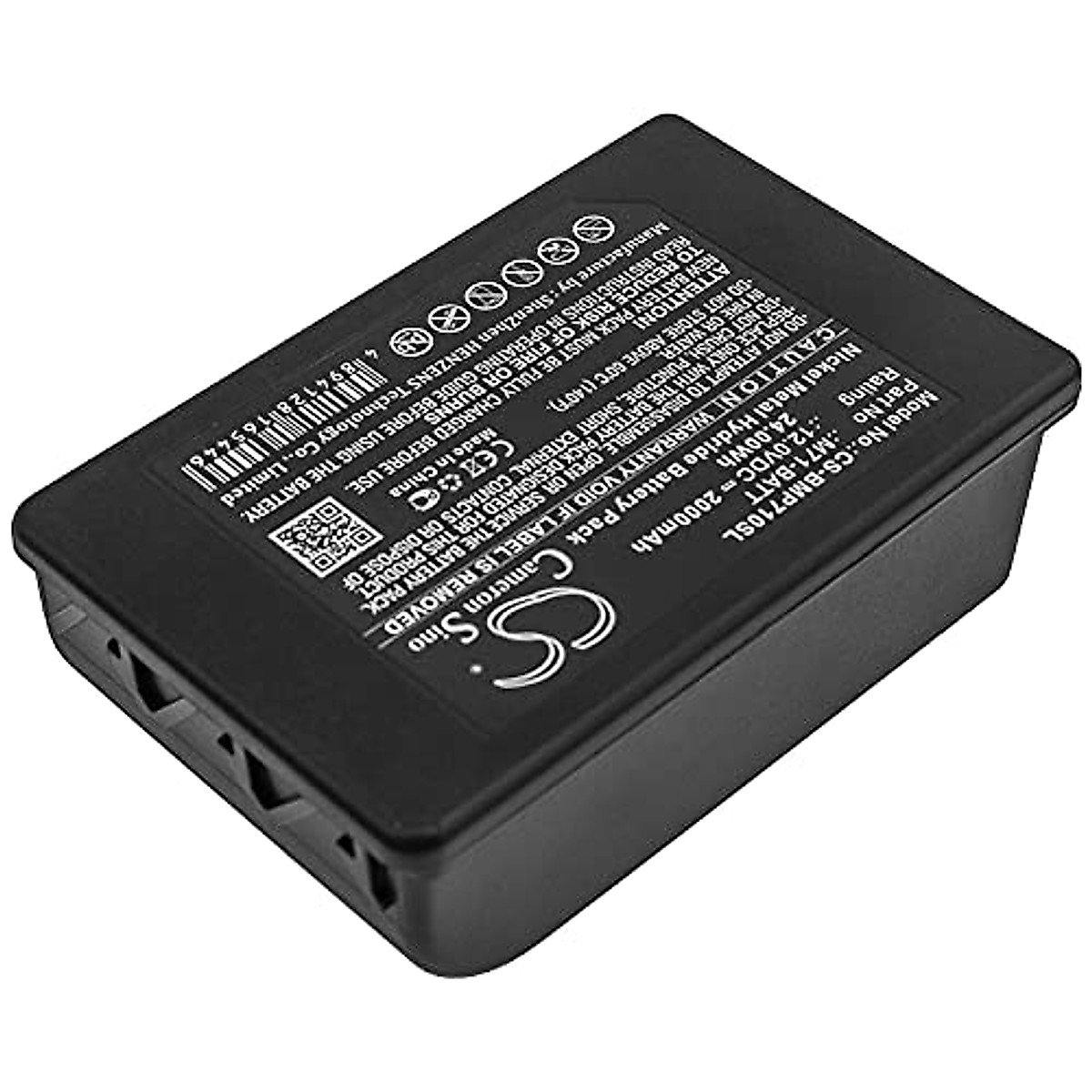 Replacement Battery for Brady BMP71 and M71-BATT Printers: 2000mAh