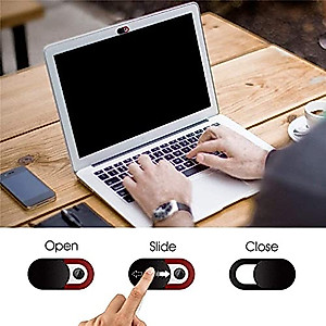 Caczmarek Laptop Lens Cover Ultra-Thin Computer Camera Lens Blocking Protection Sticker Protection Security Digital Slider