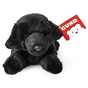 GUND Black Labrador Dog Stuffed Animal Medium 14 inch Plush Toy