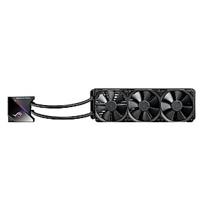 ASUS ROG Ryujin 360 All-in-One Liquid CPU Cooler with Colour OLED, Aura Sync RGB and Noctua iPPC 2000 PWM 120 mm Radiator Fan
