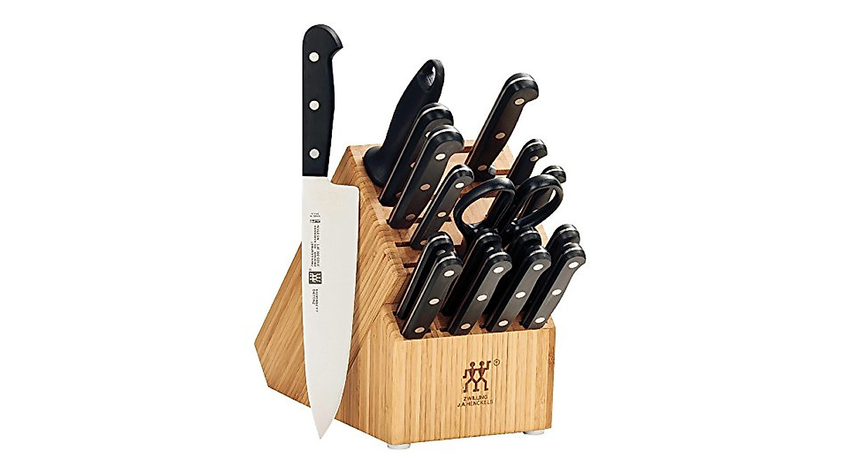 ZWILLING TWIN Gourmet Classic 18-Piece Knife Set for Every Kitchen