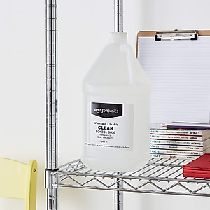 Amazon Basics All Purpose Washable School Clear Liquid Glue - Great for Making Slime, 1 Gallon Bottle