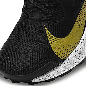 Nike Men's Pegasus Trail 2 Shoe, Black/Dark Sulfur-off Noir-chile Red, 9