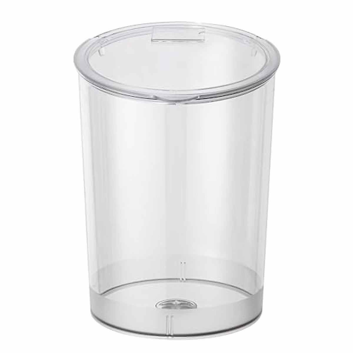 Restaurantware Met Lux 4 Gallon Food Storage Container, 1 Airtight Treat Box - With Scoop, Shatterproof, Clear Plastic Cereal Container With Hinged Lid, For Kitchen Or Pantry Organization