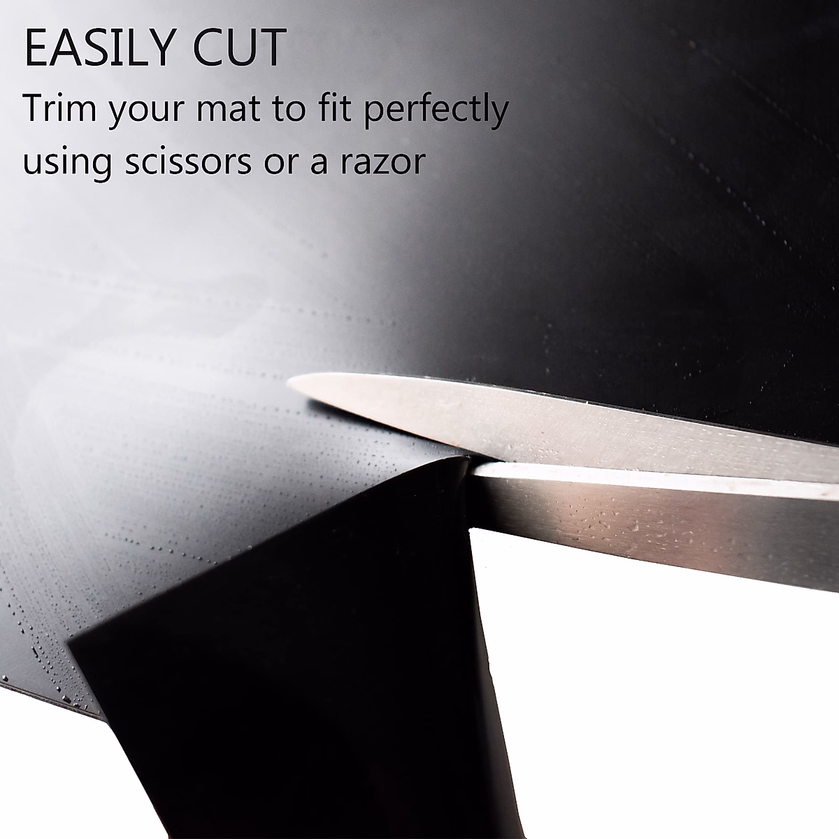 Electric Stove Top Cover by MALLOWA - 27.5" x 19.5" x 2mm Thick, Durable, Heat Resistant, Non-Slip Food Grade Silicone Mat to Protect 24-27" Glass Ceramic Cooktops and Kitchen Benches. (Grey)