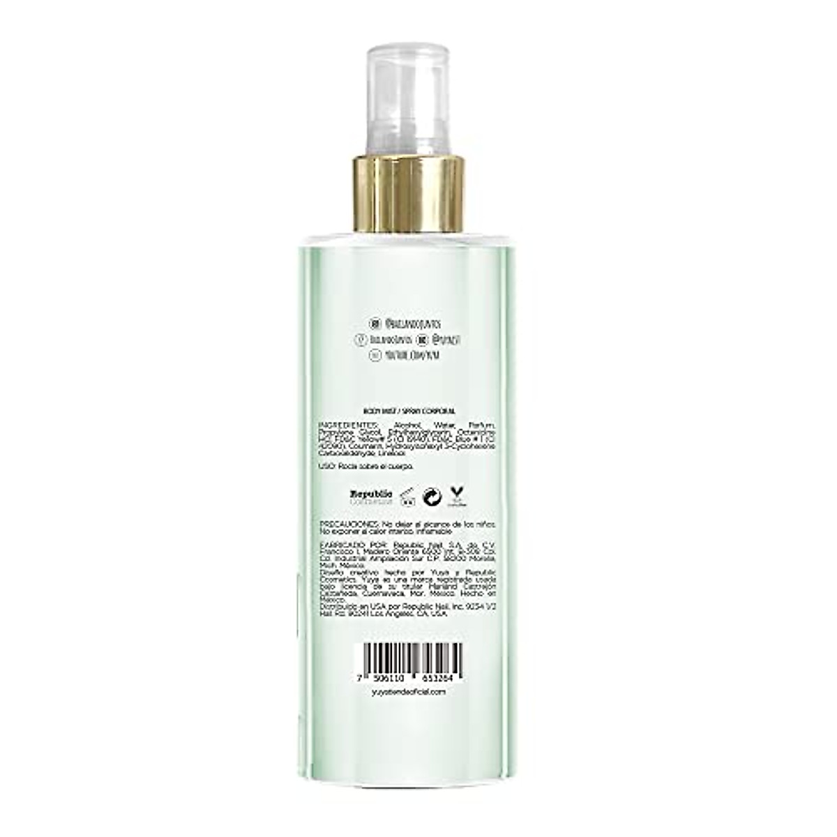 Yuya - Republic Cosmetics Body Mist "Vainilla para el Alma" 250 ml - delicious vanilla scent