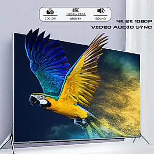 USB C to HDMI Cable 4k 6ft, USBC to HDMI Adapter for Monitor, HDMI to USB C Connector ChromeBook, USB-C to HDMI Cord for Mac MacBook pro 2022 iPad 2021 Surface Pro 8 VivoBook Flip 14 Aspire 5 etc