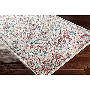 Artistic Weavers Odelia Vintage Bohemian Area Rug,7'10" x 10',Blush/Yellow