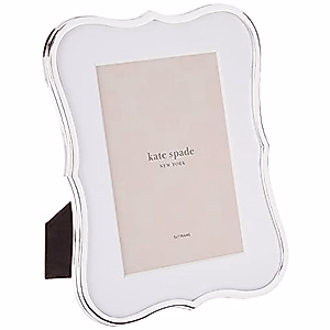 Kate Spade New York Crown Point Silver-Plate Picture Frame, 5" x 7"