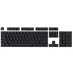 for G610 Logitech Keyboard PBT keycaps, 104-key Spare keycaps for Mechanical Gaming Keyboards for G610 PBT Logitech Keyboard keycaps, 104-key Spare keycaps for Mechanical Gaming Keyboards (Black)