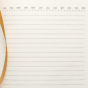 DesignWorks Ink Sueded Paper Journal Notebook with 160 Lined Pages, Ribbon Bookmark, and Storage Pocket for Work, Writing, Journaling, 5.75" x 8.125" - Blue with Gold Geometric Arch Dot