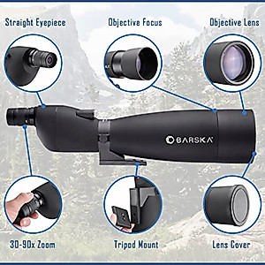 Barska 30-90x90 Waterproof Colorado Spotter Scope and Tripod